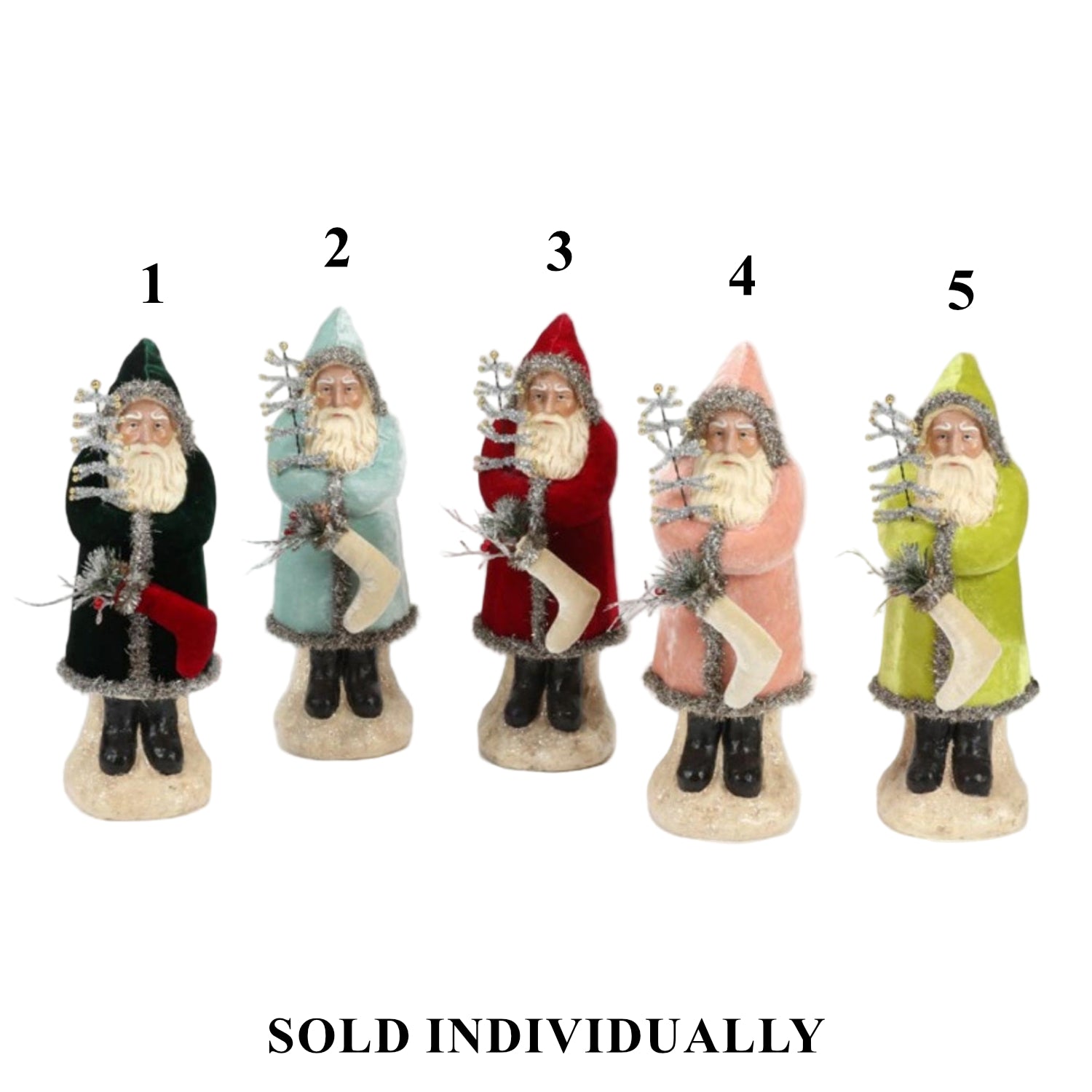Large Belsnickel Santa Figurine, 16.5" (5 styles - sold individually ...