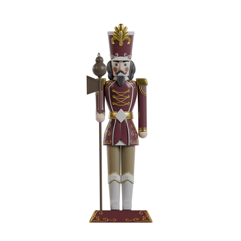 Large Fiberglass Royal Soldier Nutcracker, 6ft (Bronze) – Christmas In ...