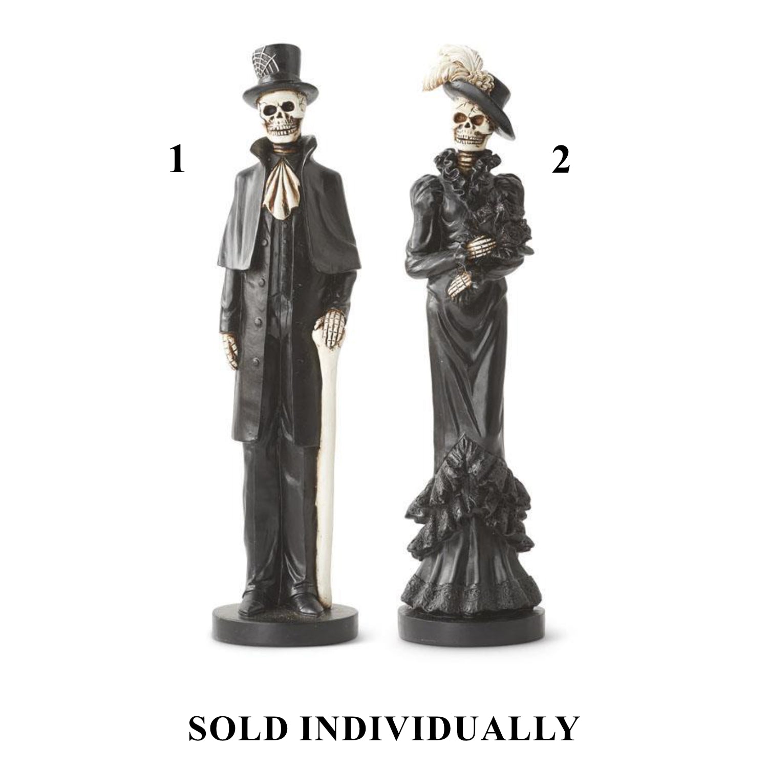 Resin Skeletons on Base, 12" (2 styles - sold individually) – Christmas ...