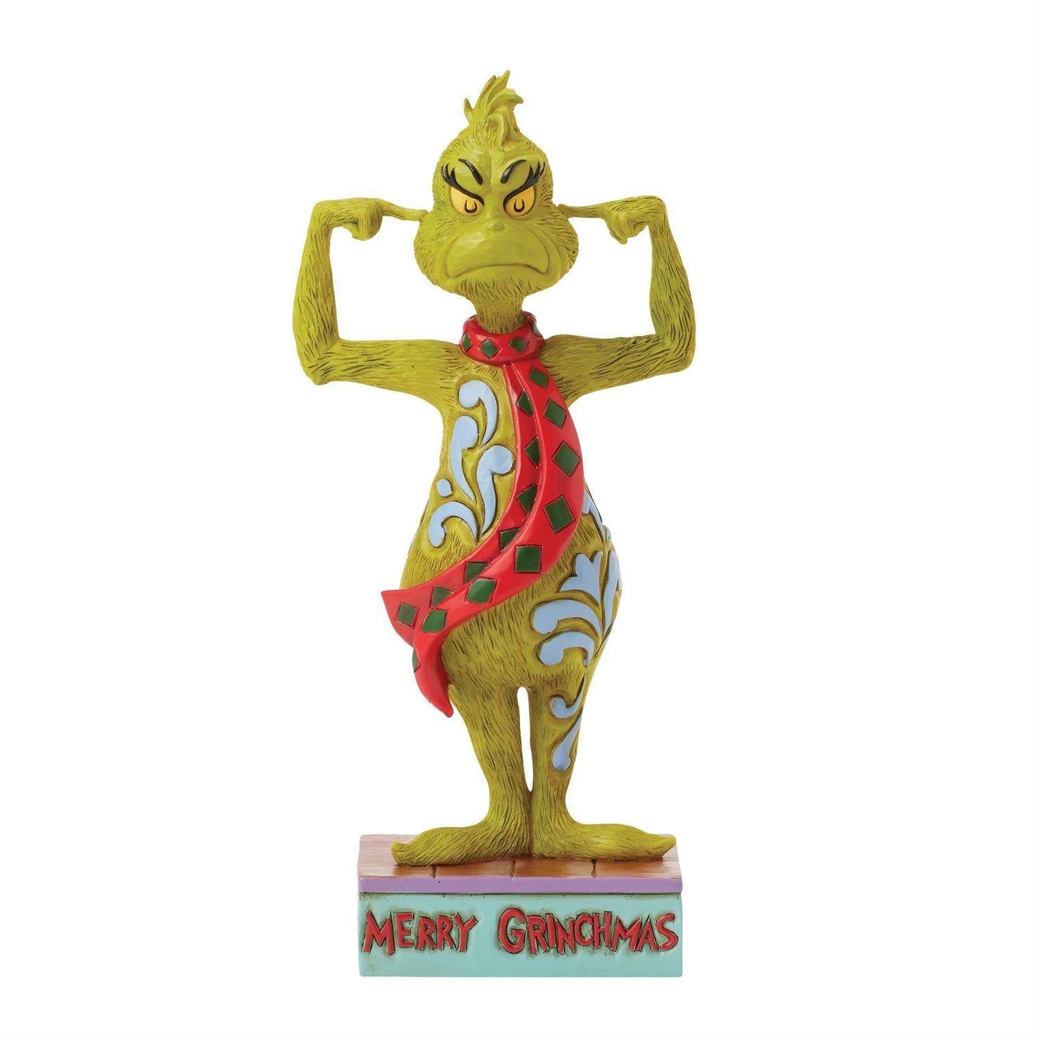 Grinch Plugging His Ears Figurine - Department 56 – Christmas In America