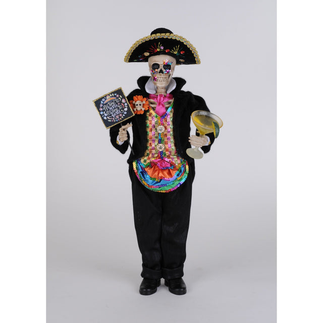 Mr. Fiesta Skeleton Figurine - Karen Didion Originals – Christmas In ...
