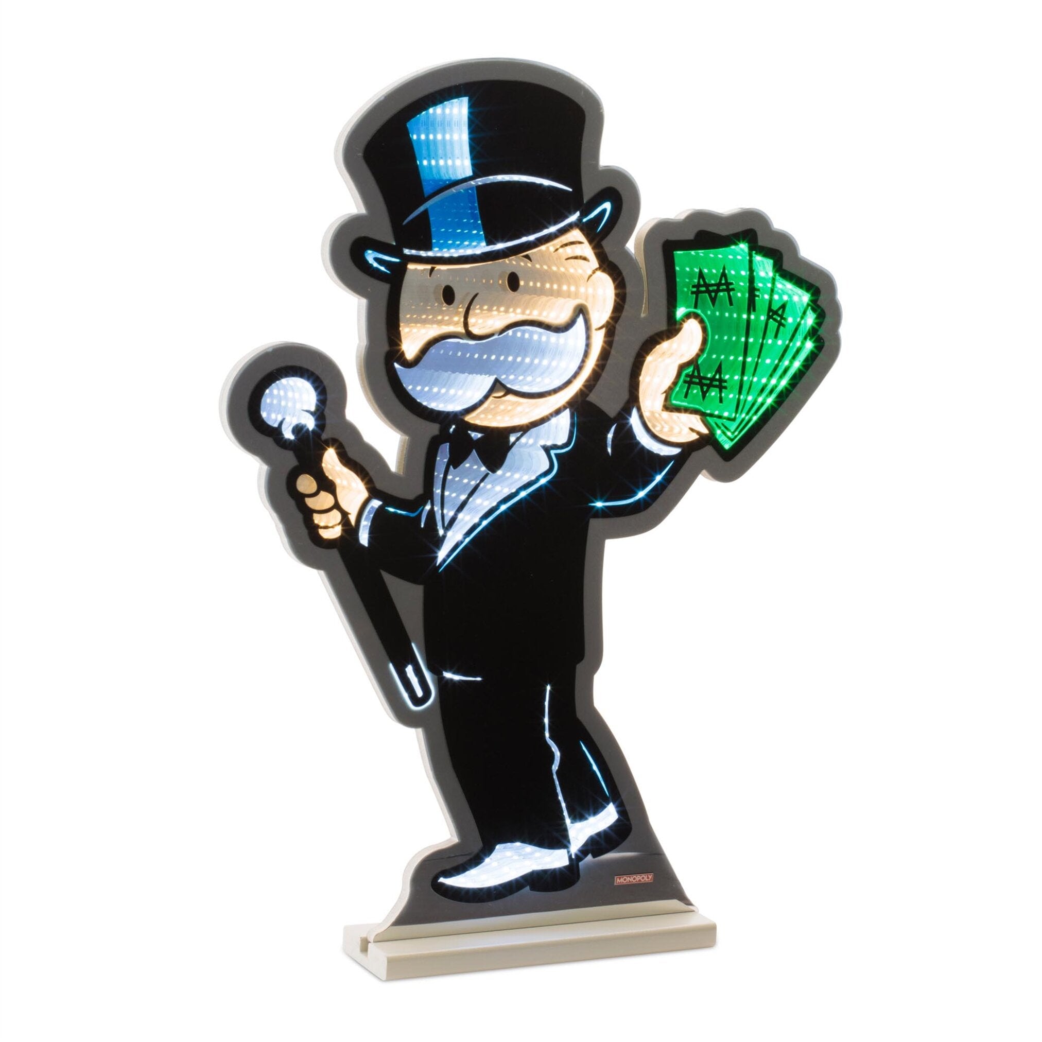 Hasbro Monopoly Mr. Monopoly Infinity Light, Acrylic, W/ UL Plug, 23.5 ...