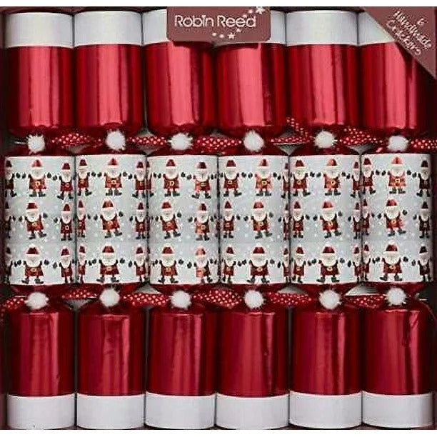 Racing Santa Party Crackers, 13" (Set of 6) – Christmas In America