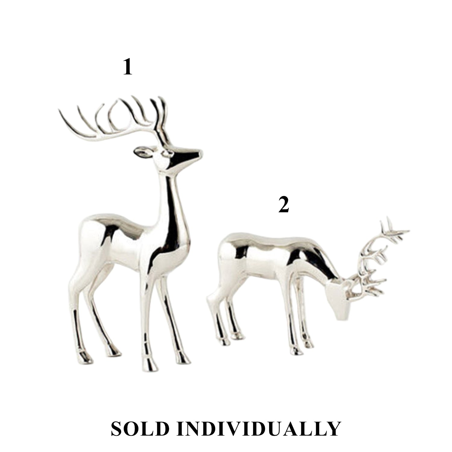 Aluminum Standing/Bending Deer, 9 - 16" (2 styles - sold individually ...