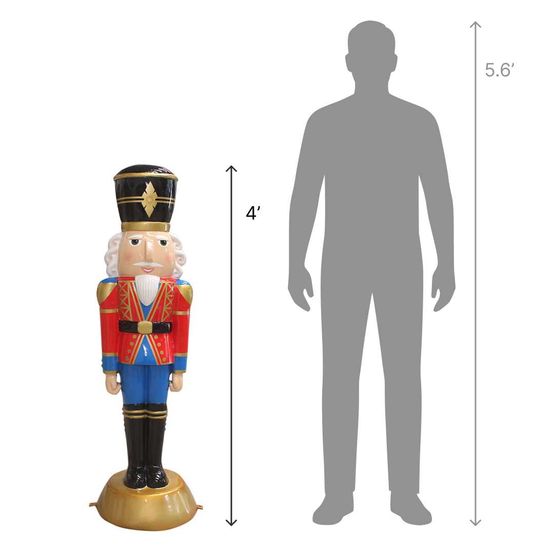 Large Fiberglass American Christmas Nutcracker Figure, 4ft to 12ft ...