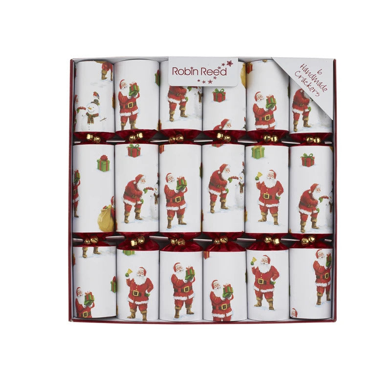 Traditional Santa Party Crackers, 12" (Set of 6) – Christmas In America