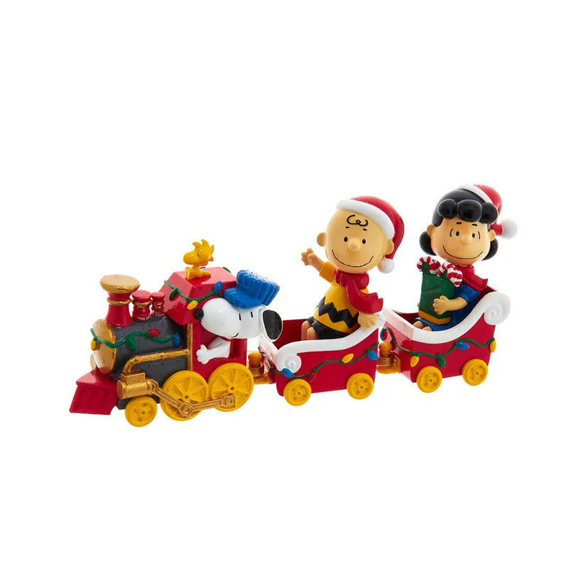 Peanuts© Battery Operated Musical Train Table Piece - Kurt Adler ...