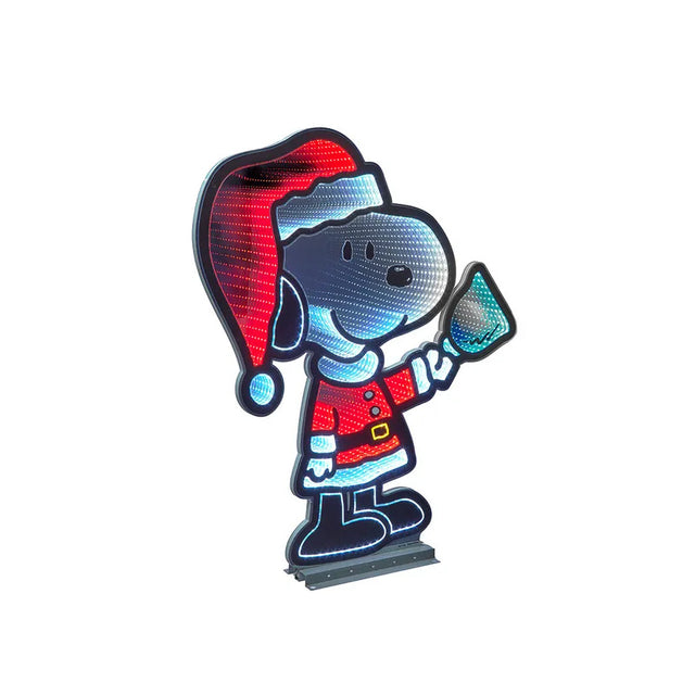 Peanuts© Snoopy With Bell Infinity Light, 35.4" - Kurt Adler ...
